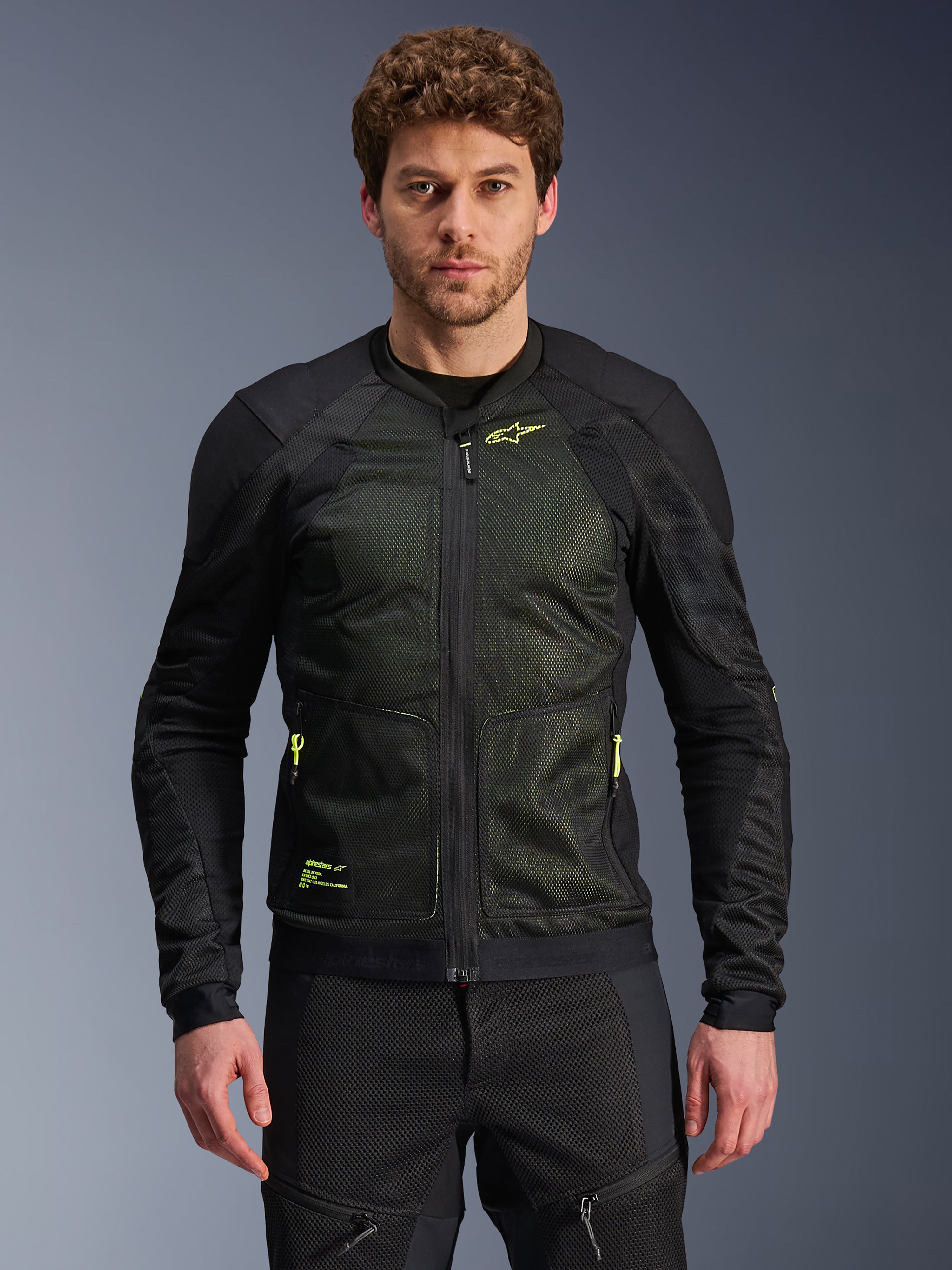 Troop Air Black Motorcycle Jacket Alpinestars troop-air-black-motorcycle-jacket-alpinestars