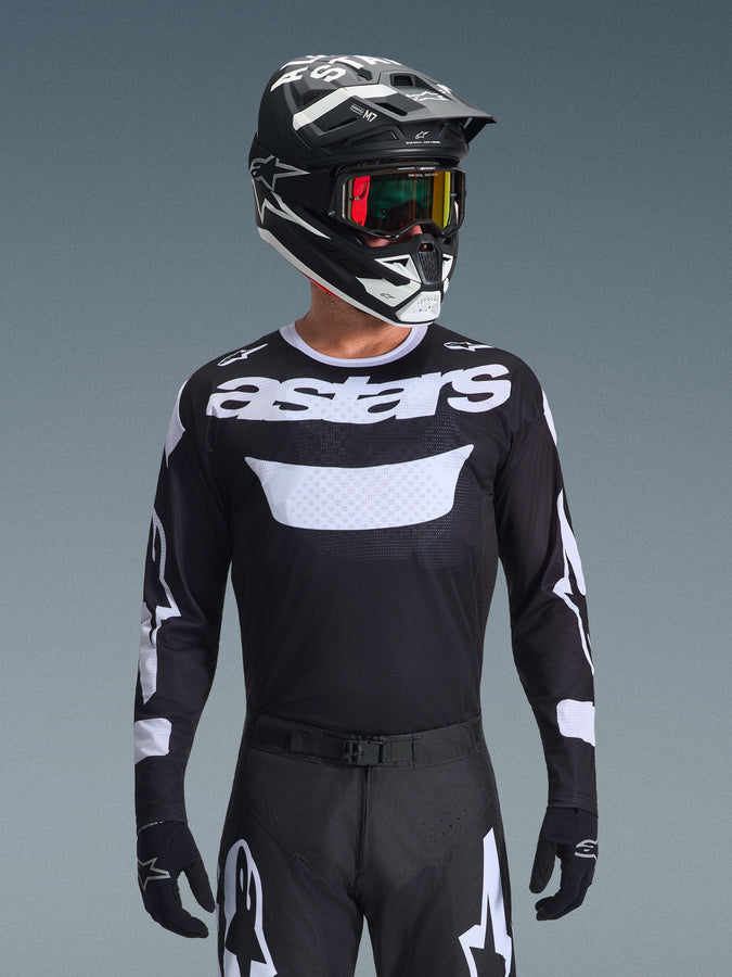 Jersey Fluid Grid 2026 - Jerseys MOTOCROSS Black | Alpinestars